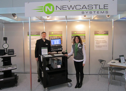 Computer Carts On Wheels by Newcastle Systems
