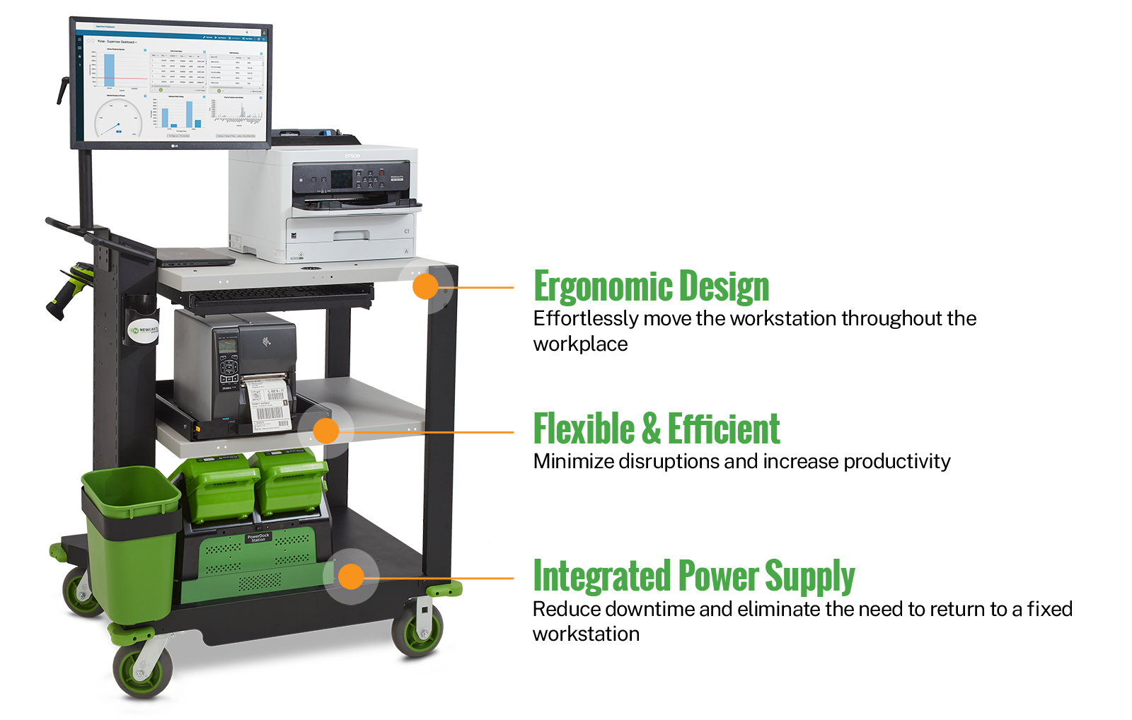 Mobile Computer Workstation | Newcastle Systems