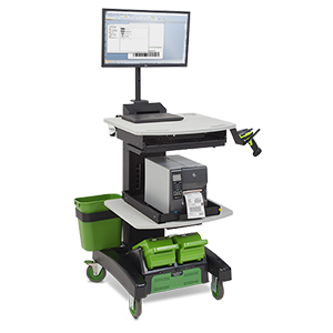 Get a Quote on a Newcastle Rolling Computer Cart Workstation