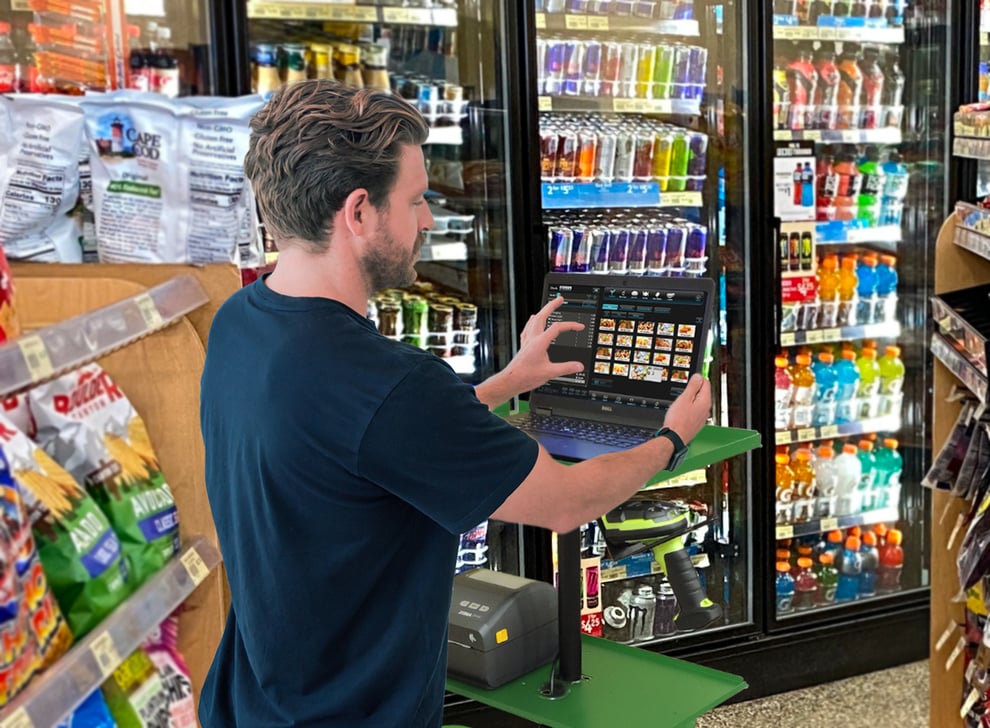 How Mobile Workstations Are Shaping Grocery Retail