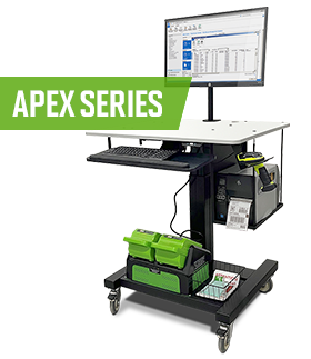 Compact Mobile Retail POS Station | CheckMate 1000 | Newcastle Systems