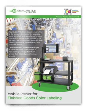 Finished Goods Labeling on the Shop Floor