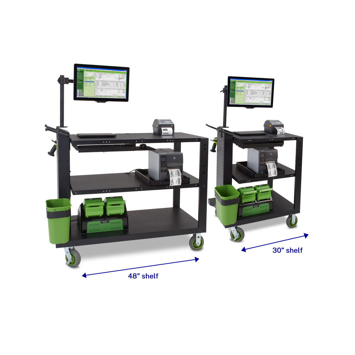 PC490NU4 & PC495NU4 Mobile Powered Workstations